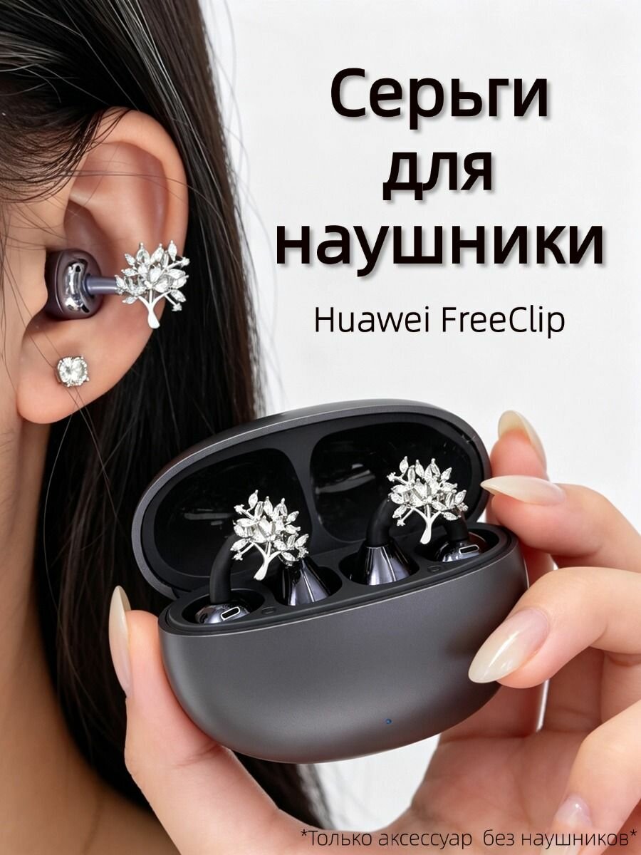 Серьги для наушников Huawei FreeClip U1