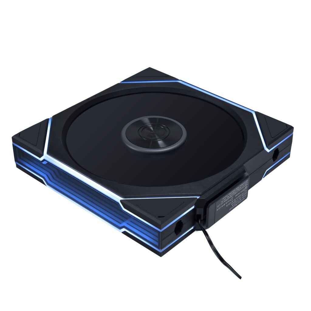 Вентилятор для корпуса Lian Li UNI FAN TL WIRELESS 140 / 14TL1W1B BLACK / 140x140x28мм (PWM, ARGB, 1800 об/мин (Max.), 29dBa) / G99.14TL1W1B. R0