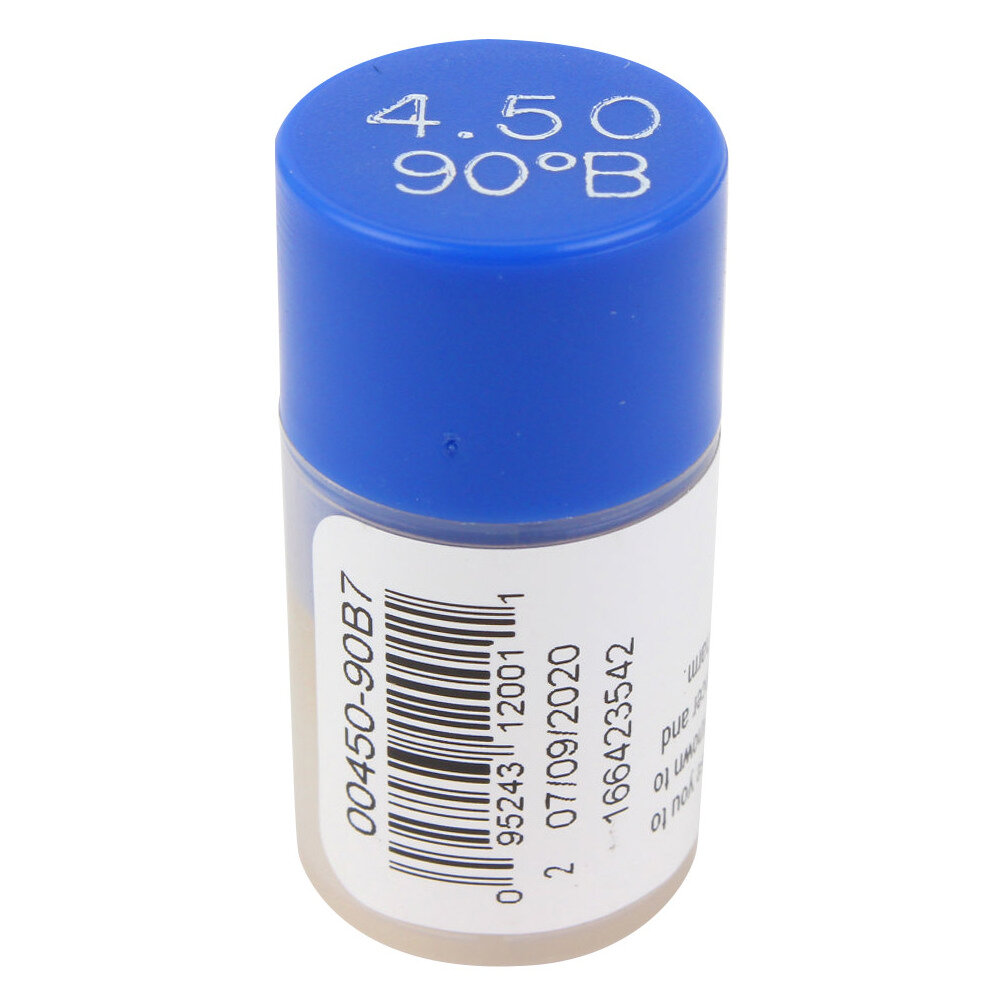 Форсунка Delavan 4.50GPH, 90B, 00450-90B7, В - образная форма распыла, угол 90 градусов, для дизеля — фото 1