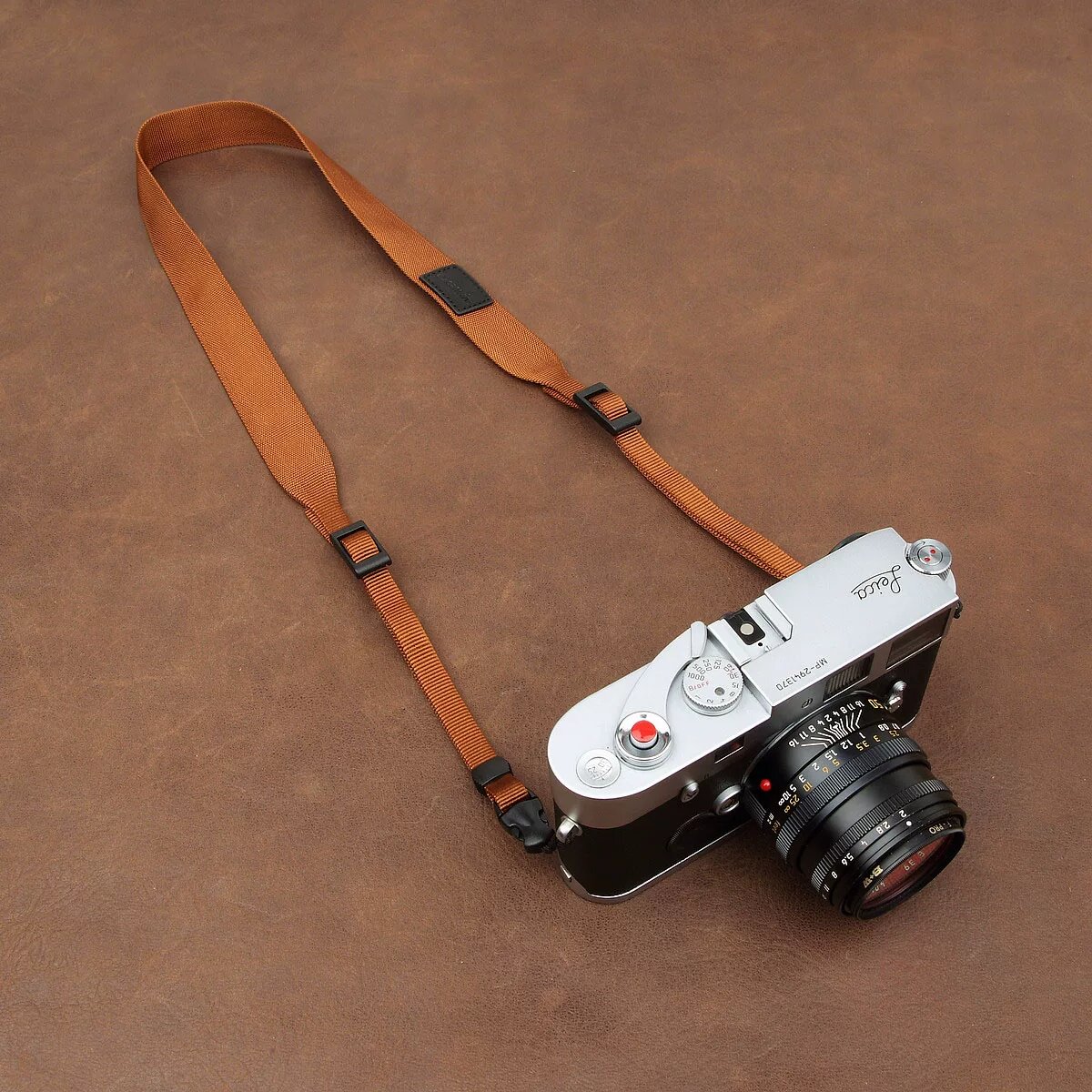 Нейлоновый ремешок для камеры коричневого цвета для Ricoh GR и Sony RX100, удобный регулируемый плечевой ремень с