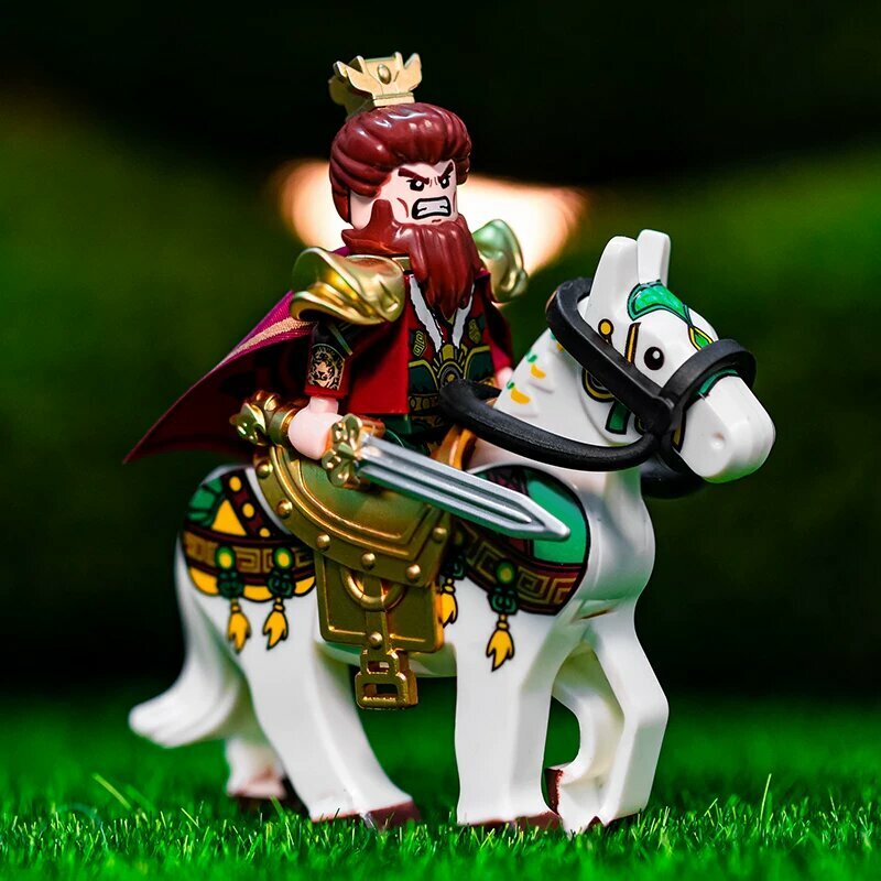 Новая мини-фигурка Сунь Цюаня из серии «Куай Хань» — детская игрушка LEGO для строительства