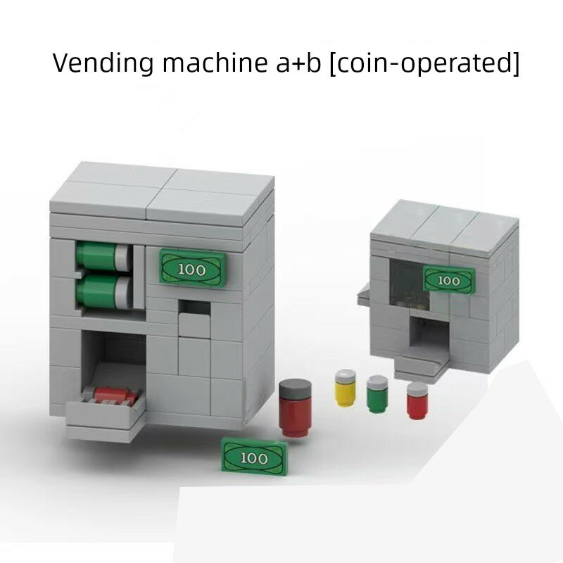 Совместимый с LEGO Набор автоматов A и B, модель для сборки, детская игрушка-набор для мальчиков