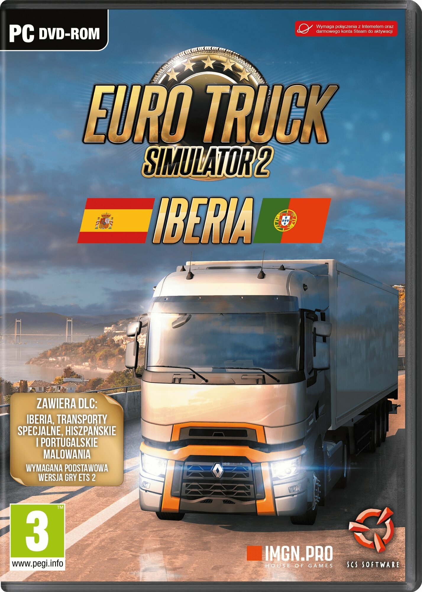 Euro Truck Simulator 2 - Iberia | Steam | DLC | Электронный ключ | Все страны
