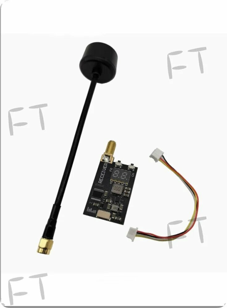 Flyto VRX-F6 3G 3.3G 3.5G (3060 МГц - 3500 МГц) 64CH VRX — цвет: Коричнево-красный