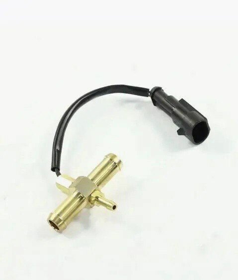 Датчик температуры газа ГБО тройник с вакуумом, металл