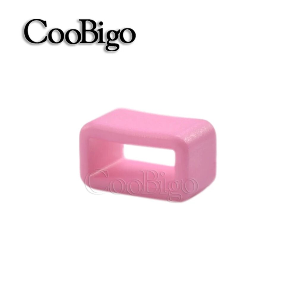 Розовые пластиковые петли для ремней CooBigo, BabyPink