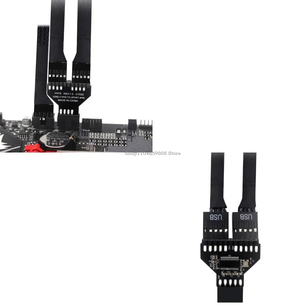 USB 2.0 разветвитель для материнской платы 9PIN
