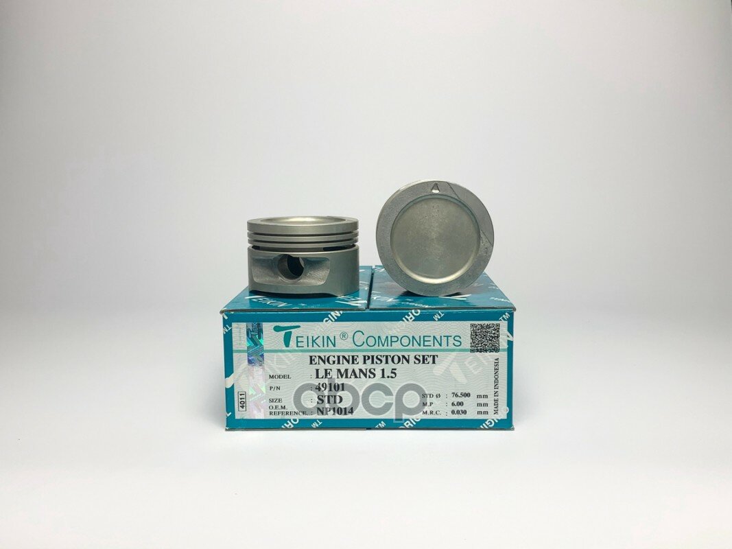 Поршни (к-т 4шт) STD TEIKIN арт. 49101 STD