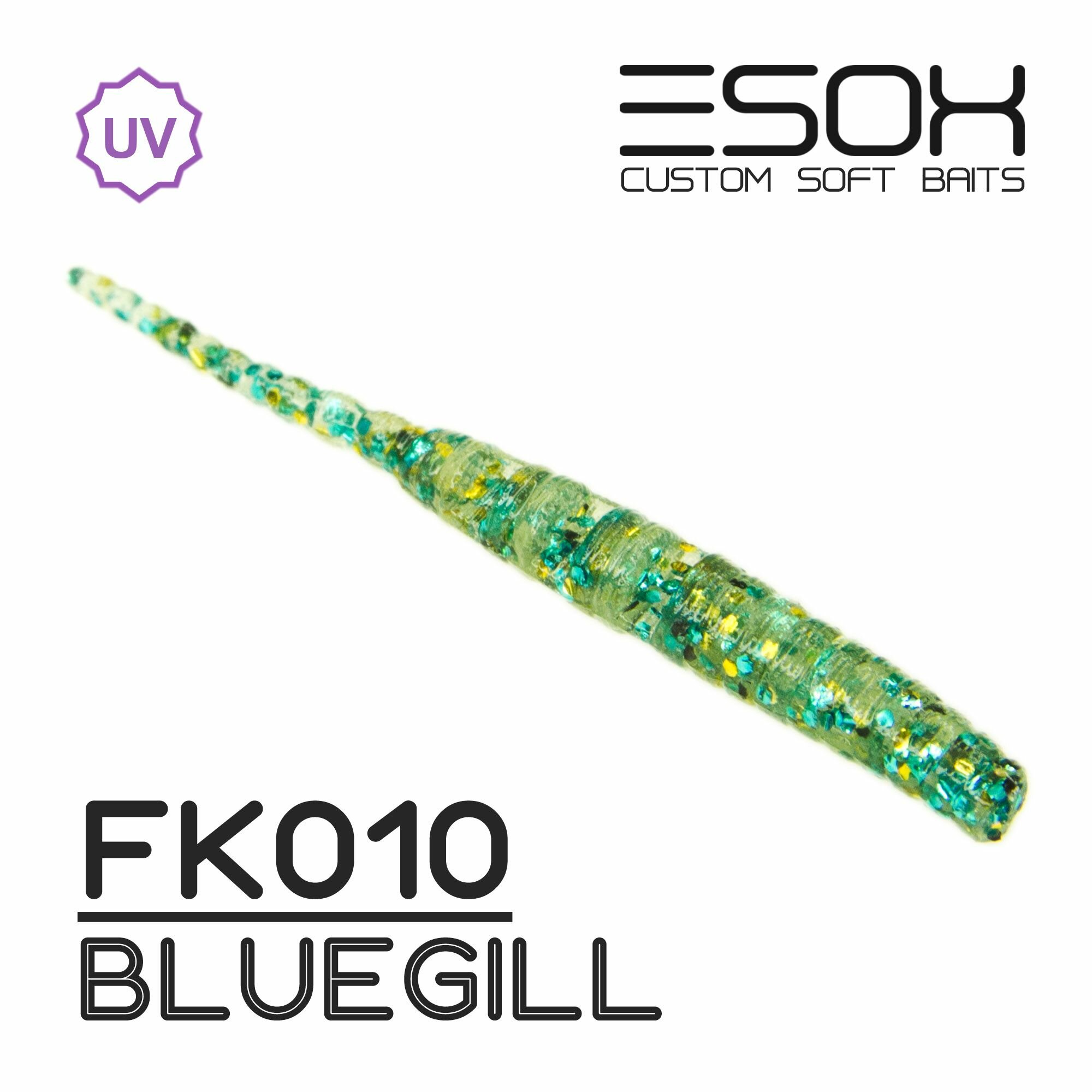 Мягкая приманка для рыбалки ESOX Ivastick 1.6" (40мм) 12шт.