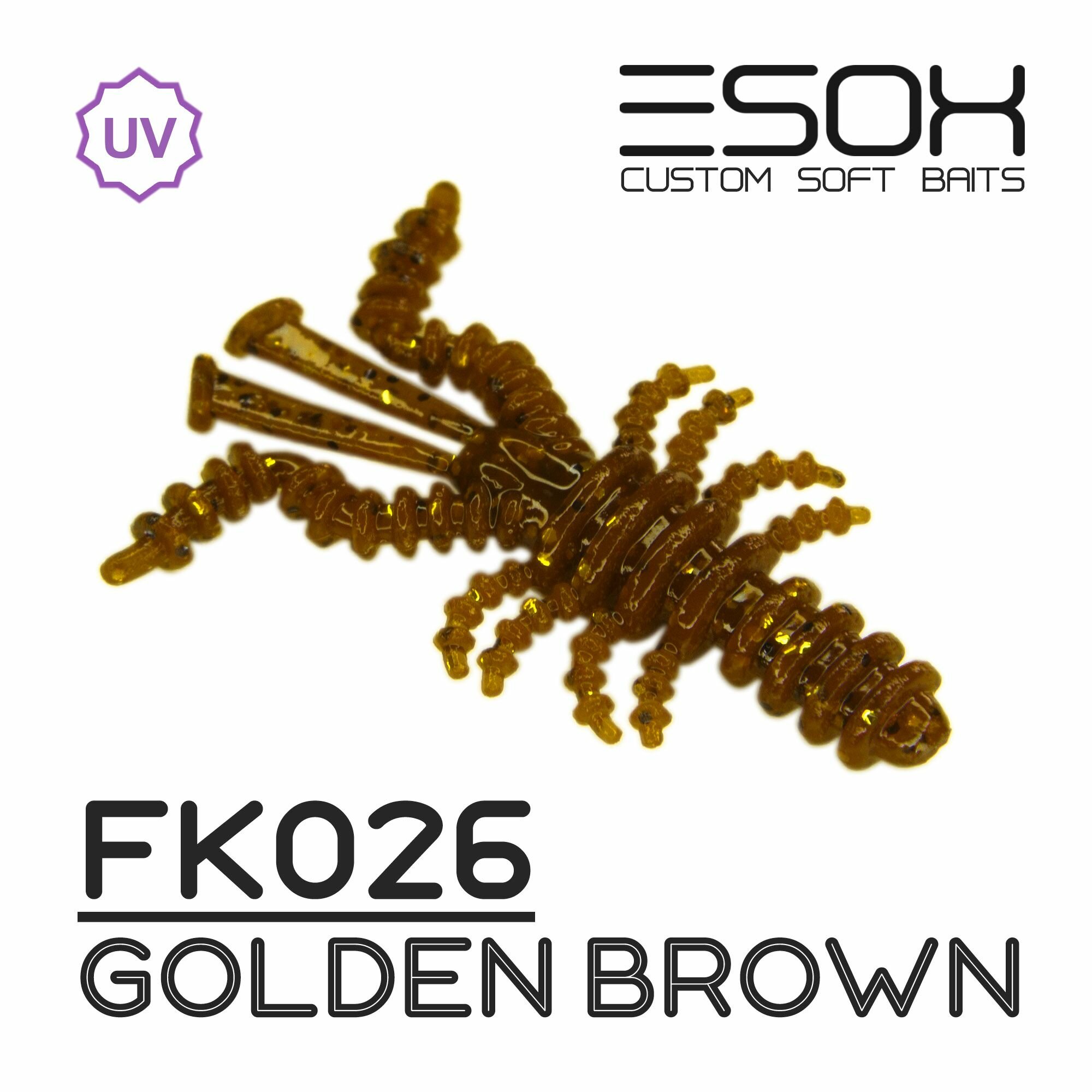 ESOX Musya 1.4" (35мм) 9шт. / Мягкая приманка для рыбалки