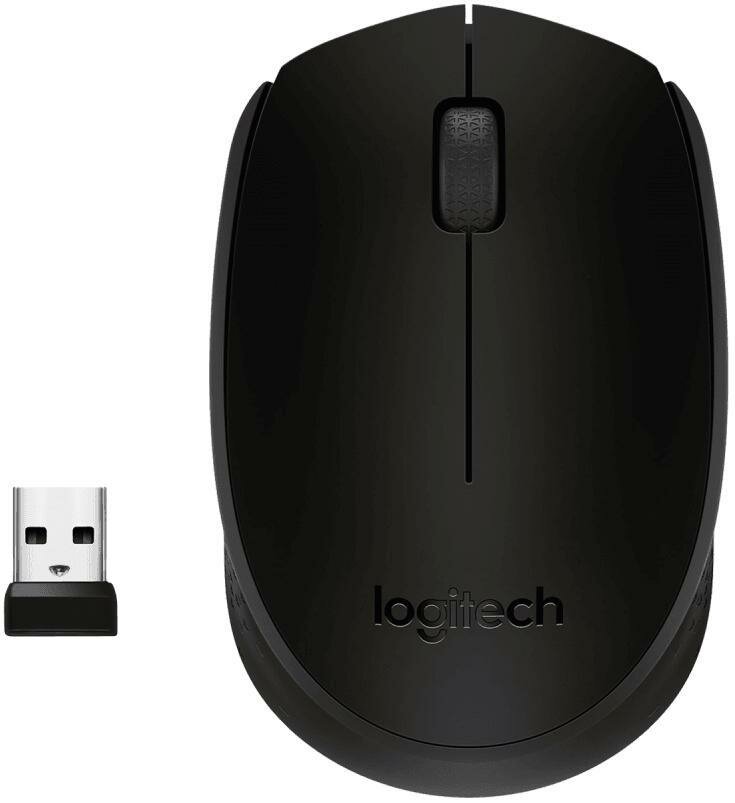 Мышь беспроводная Logitech M171 черный USB 910-004643