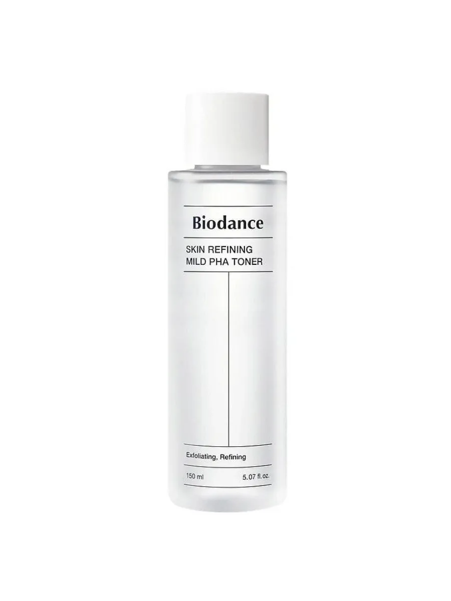 Тонер Biodance Sea Kelp Skin Refining Mild PHA Toner, Мягкий отшелушивающий с кислотами, 150 мл