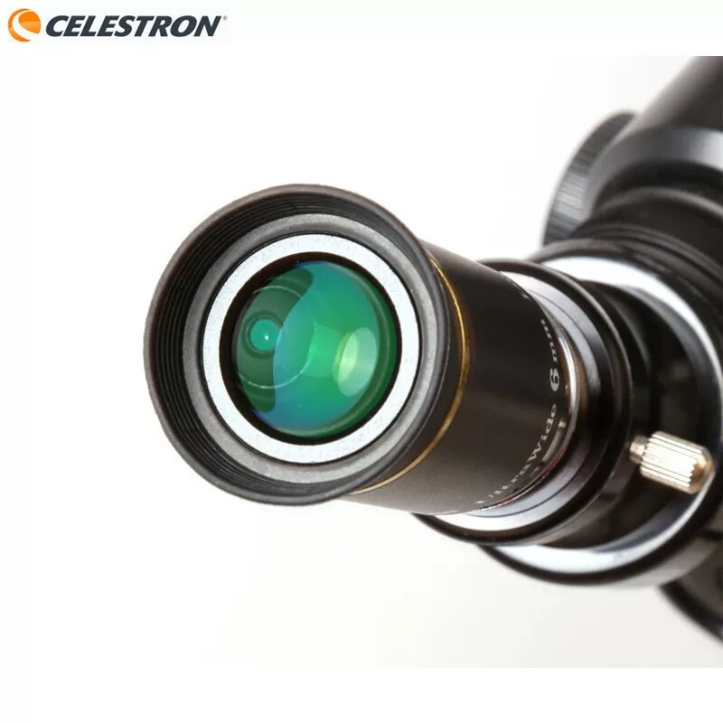 Celestron UW 6 мм окуляр - широкое-угловый оптический аксессуар для наблюдения через телескоп