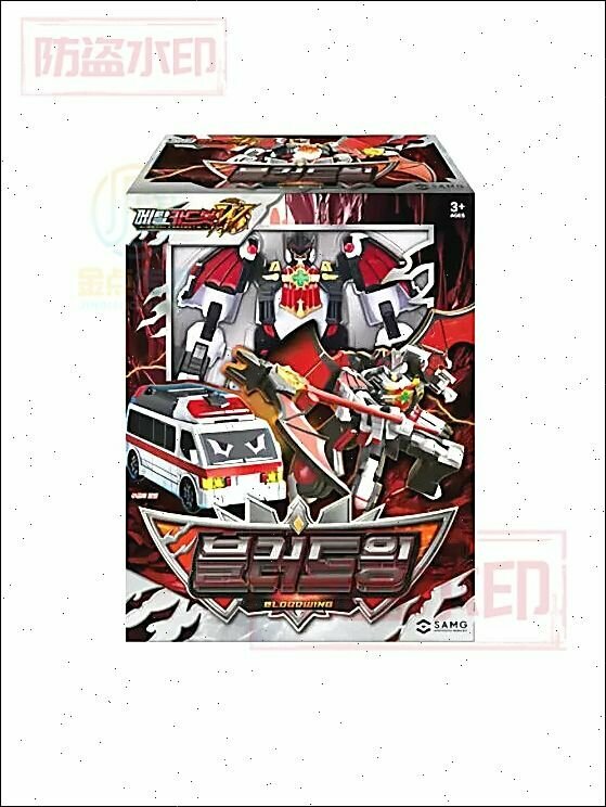 Metal Cardbot W Season3 BLOODWING Bat Transformer Robot Toy Деформационные игрушки 2026