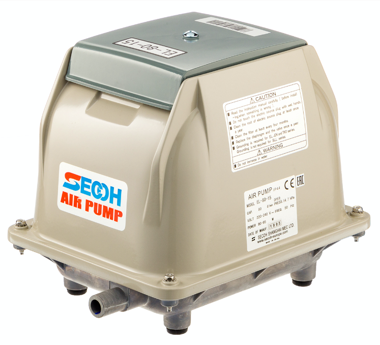 Компрессор для септика и пруда Secoh EL-80-15