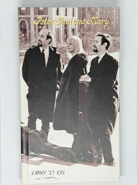 Музыкальный диск Peter, Paul And Mary Carry It On (4CD BOX SET, USA) '04 MINT
