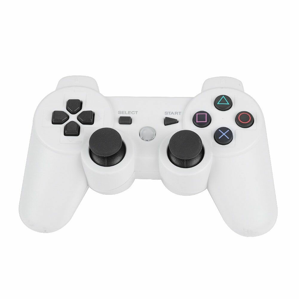 Беспроводной Bluetooth геймпад для PS3 (белый)