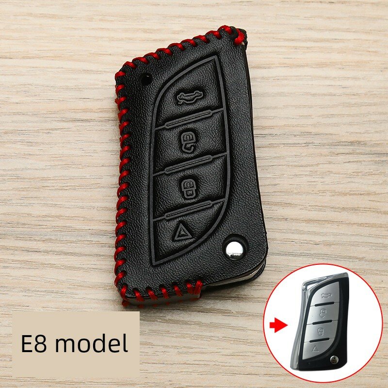Модель E8: Одиночный держатель для ключей с табличкой с номером для предотвращения потери
