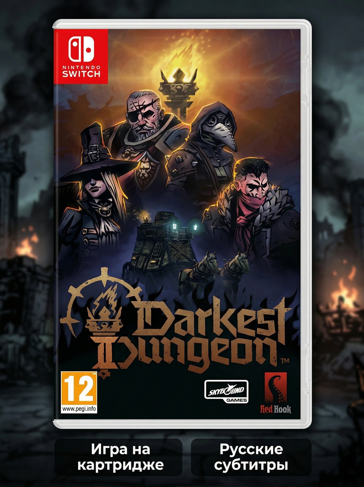 Игра Darkest Dungeon II 2 (Nintendo Switch, Русские субтитры)