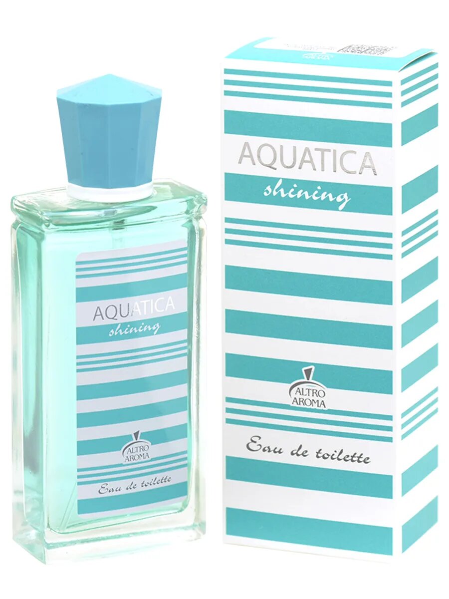 Туалетная вода женская стойкая ALTRO AROMA Aquatica Shining 55мл