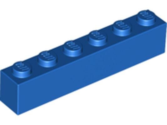 Деталь Lego 3009 Brick 1 x 6