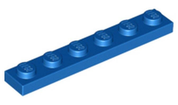 Деталь Lego 3666 Plate 1 x 6