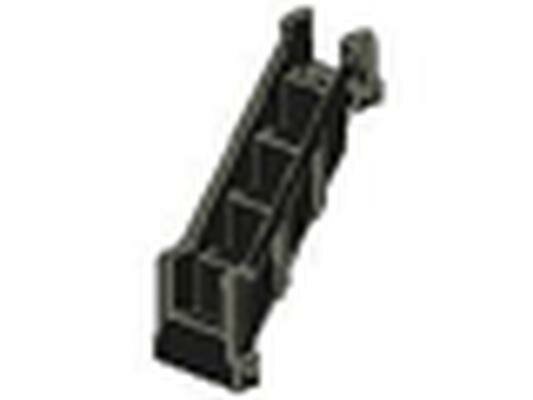 Деталь Lego 4784 Stairs 4 x 7 x 9 1/3 Straight Enclosed