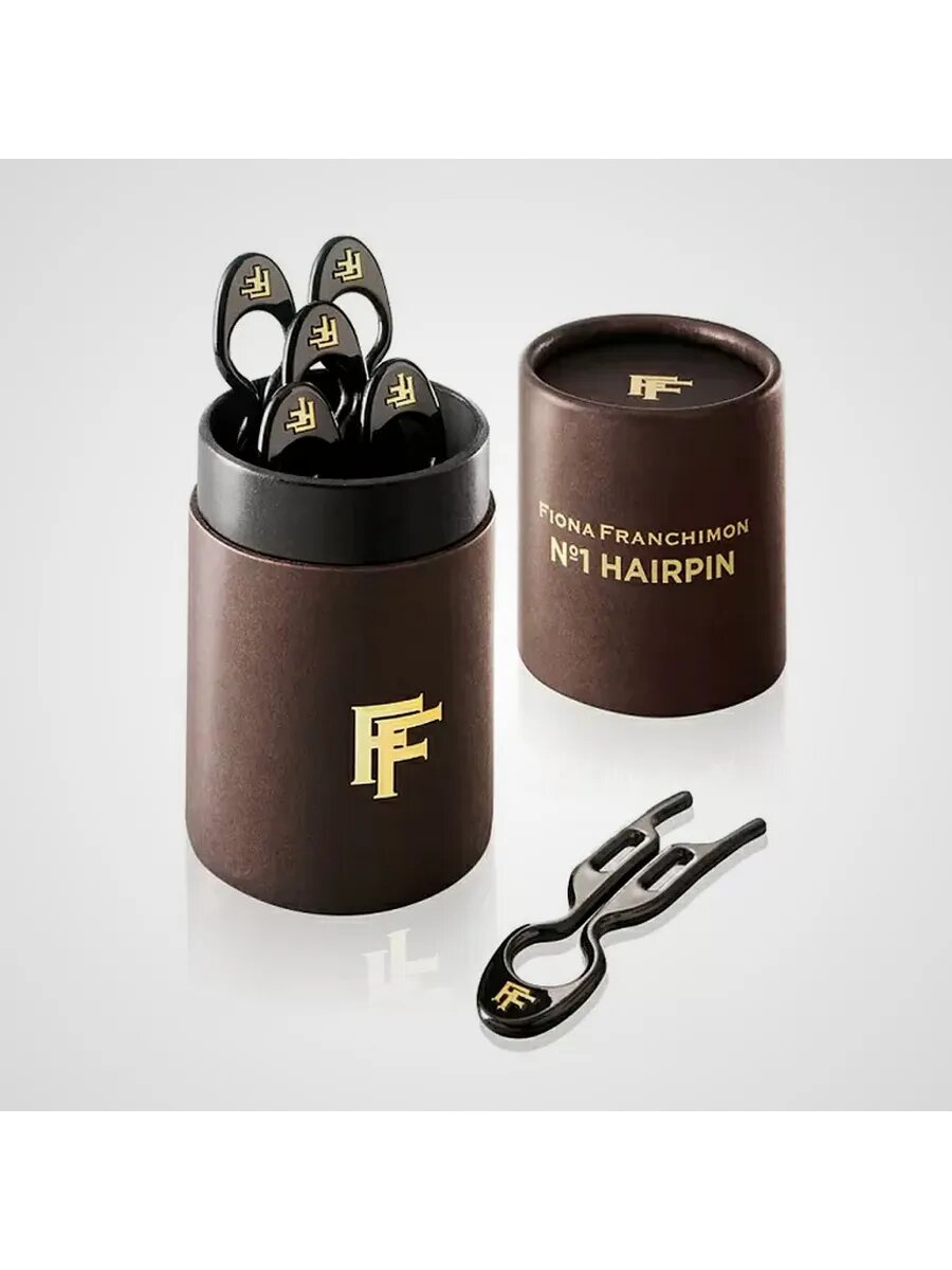 FIONA FRANCHIMON Hairpin No1 Black Шпилька 5 шт