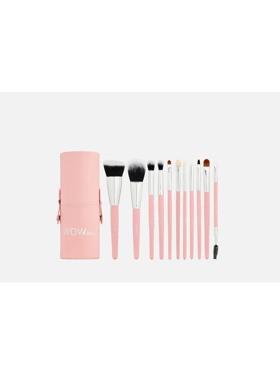 WOW BRUSH Pink Набор кистей для макияжа