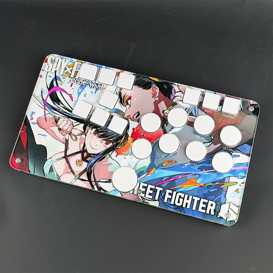 Контроллер для игры "Street Fighter King of Fighters", для Raspberry Pi, левая ориентация