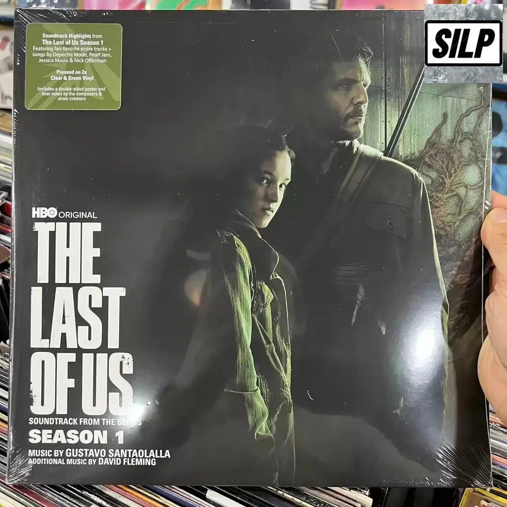 Эксклюзивный саундтрек сериала The Last of Us на двух зеленых прозрачных виниловых пластинках-SILP