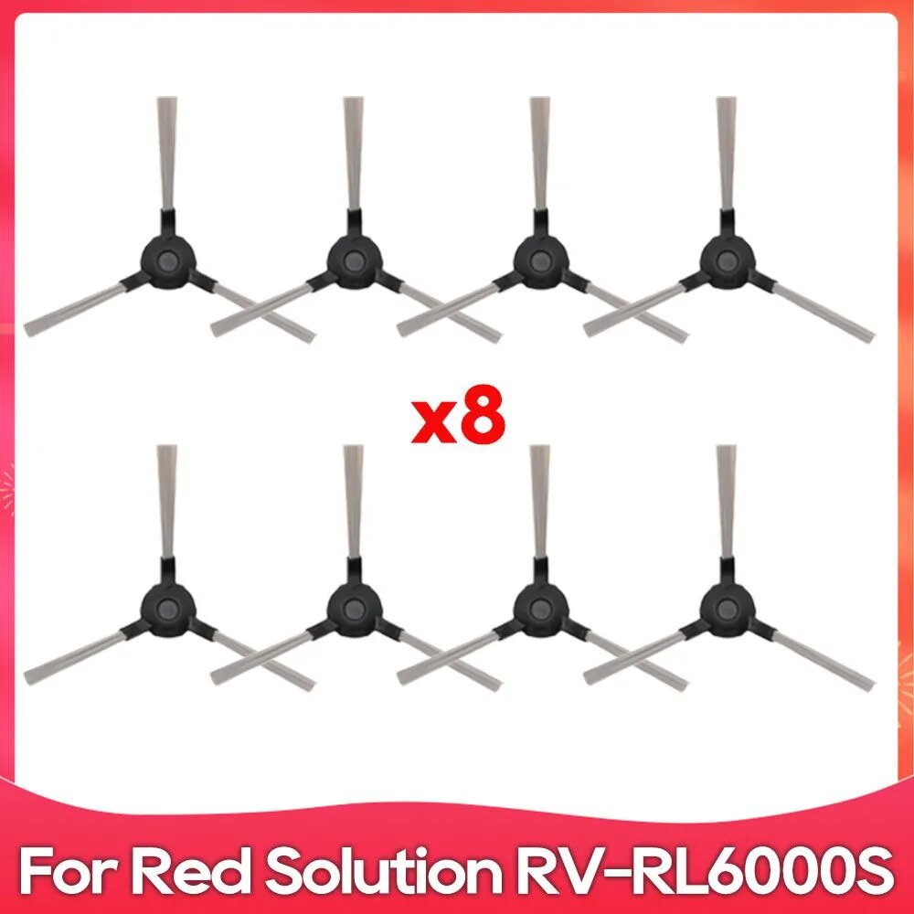 Совместимо с аксессуарами для робота-пылесоса ( Redd Solution RV-RL6000S ), включая боковую щетку.