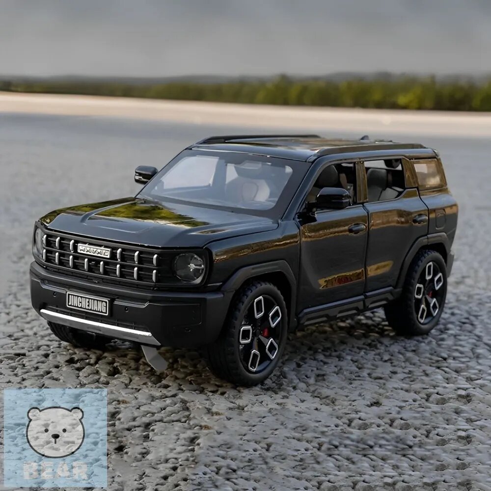 Коллекционные модели Haval Cool Dog X DOG DARGO металлическая модель 1:24 Haval Cool Dog X DOG DARGO , со светом и звуком