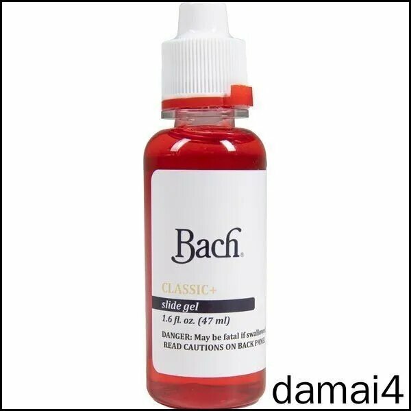 Эксклюзивный гель Bach для смазки духовых инструментов