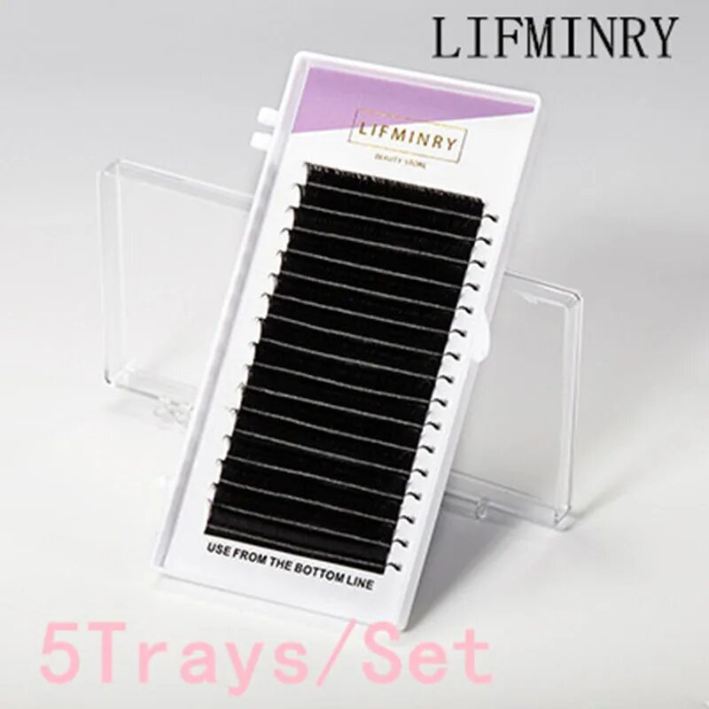 ЛIFMINRY ресницы накладные СС 10mm x5 trays, 0.12mm