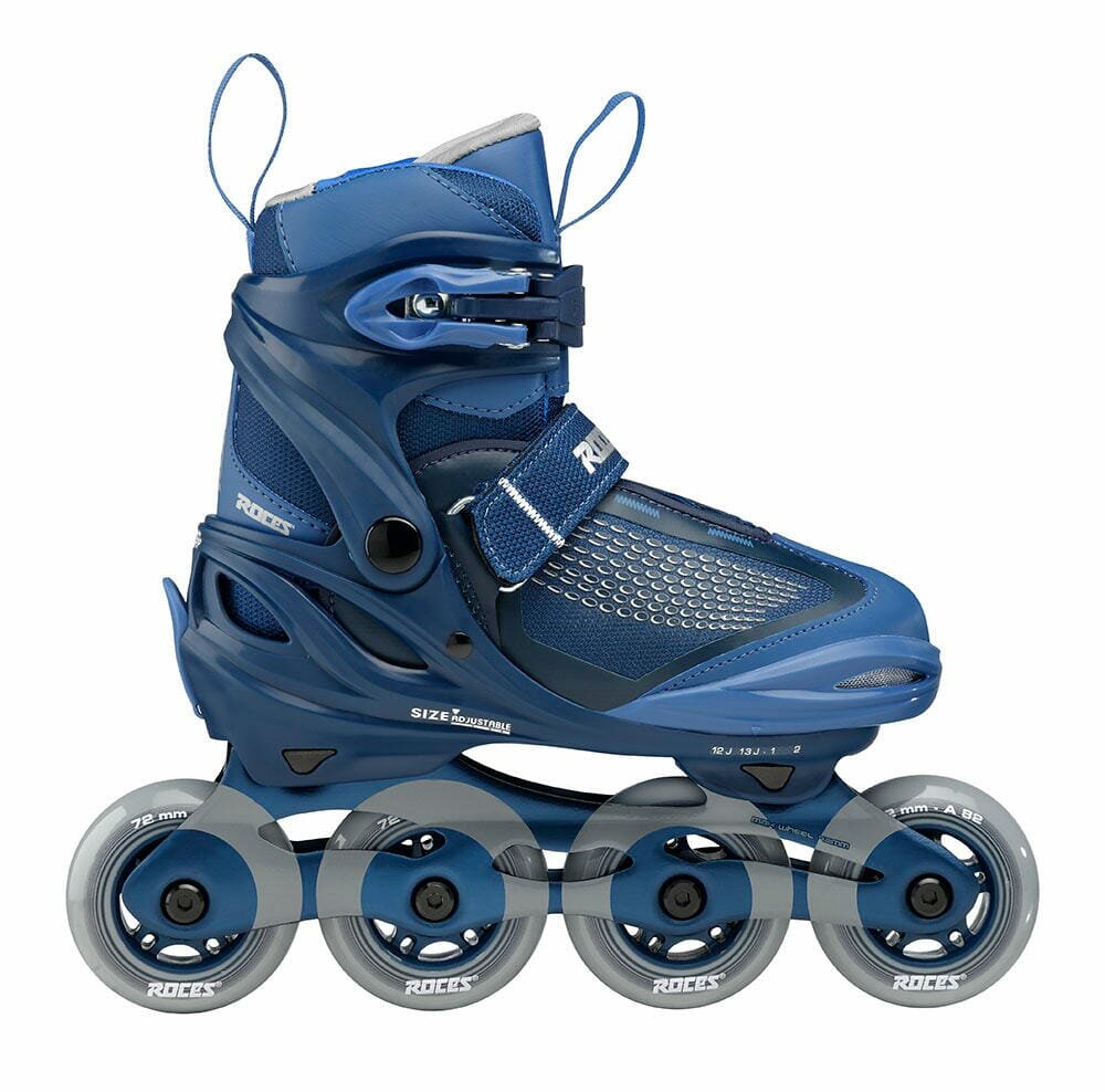 DECATHLON ролики Roces Moody X Boy TIF, синие, размер 30-35