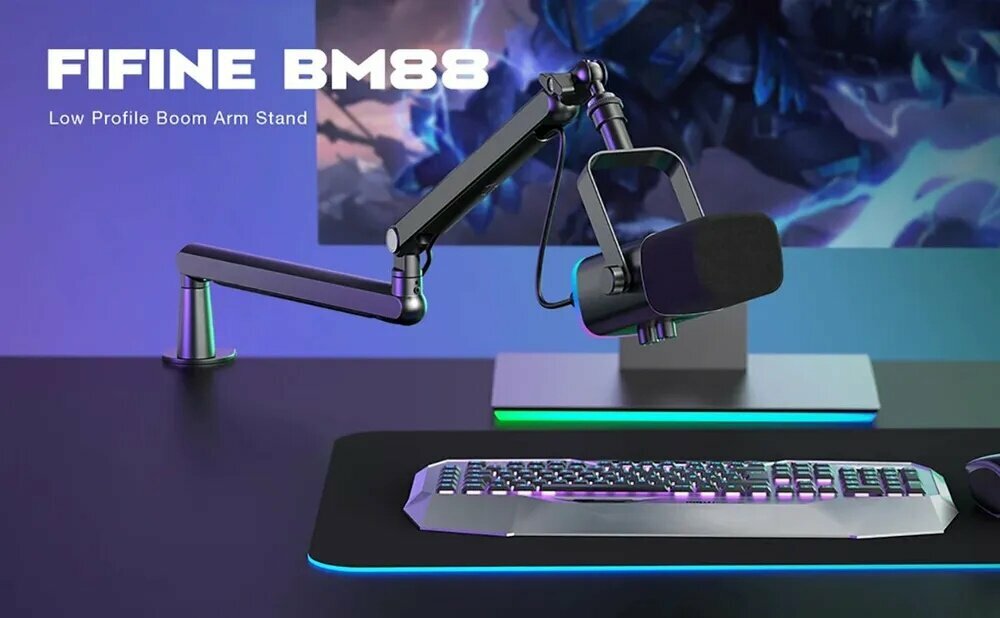 Микрофонная стойка универсальный bm88 P49O D, черный