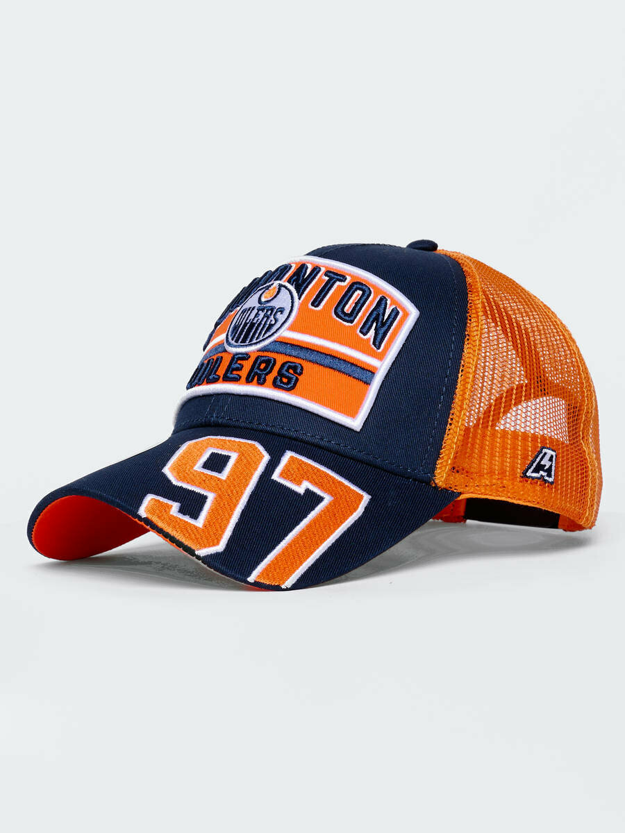 Бейсболка Edmonton Oilers для мужчин и женщин
