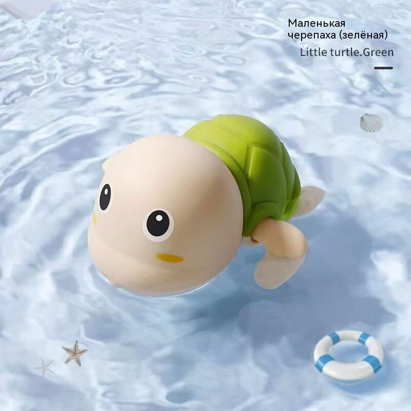 Детская игрушка для ванны - это заводная игрушка с водоплавающими птицами, разноцветные дети могут легко упасть в воду, чтобы принять ванну1 шт