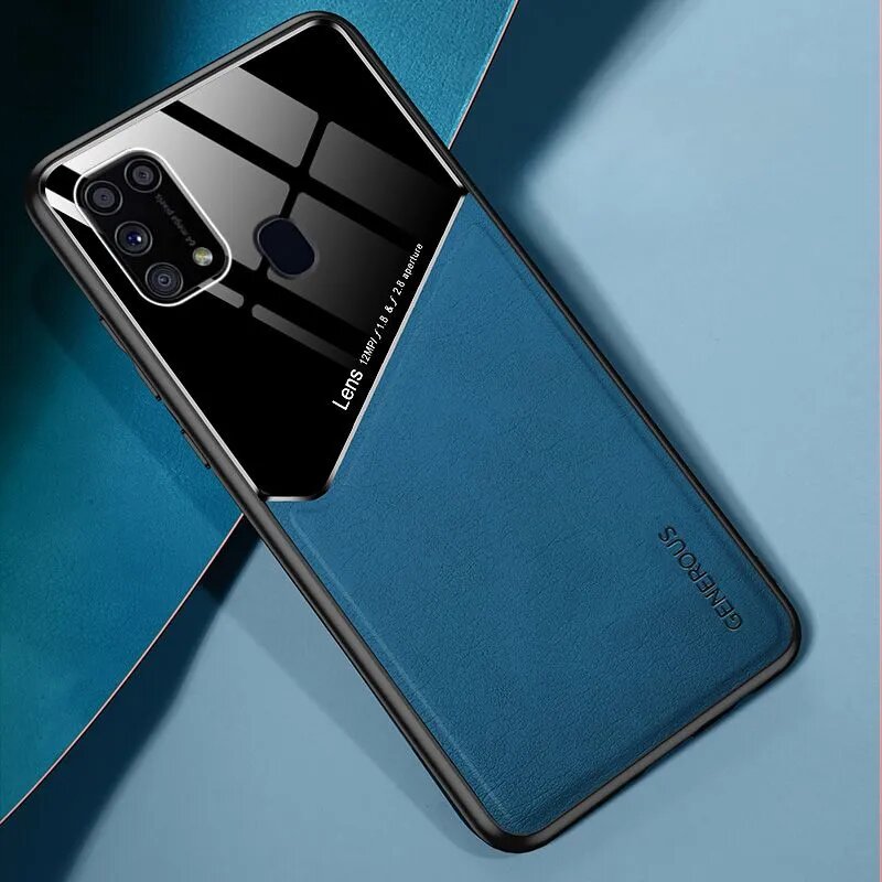 IKOOKEG Чехол На Samsung Galaxy M31 (Самсунг Галакси M31) Высококачественная Защитная Оболочка, Подходит Для Магнитного Кронштейна Автомобиля