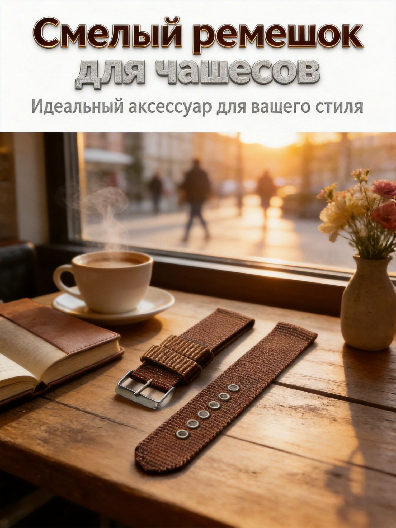 Сменный ремешок для часов 18/20/22 мм — нейлоновый холст и силикон в комплекте, длина 8+12 см, черный зеленый синий