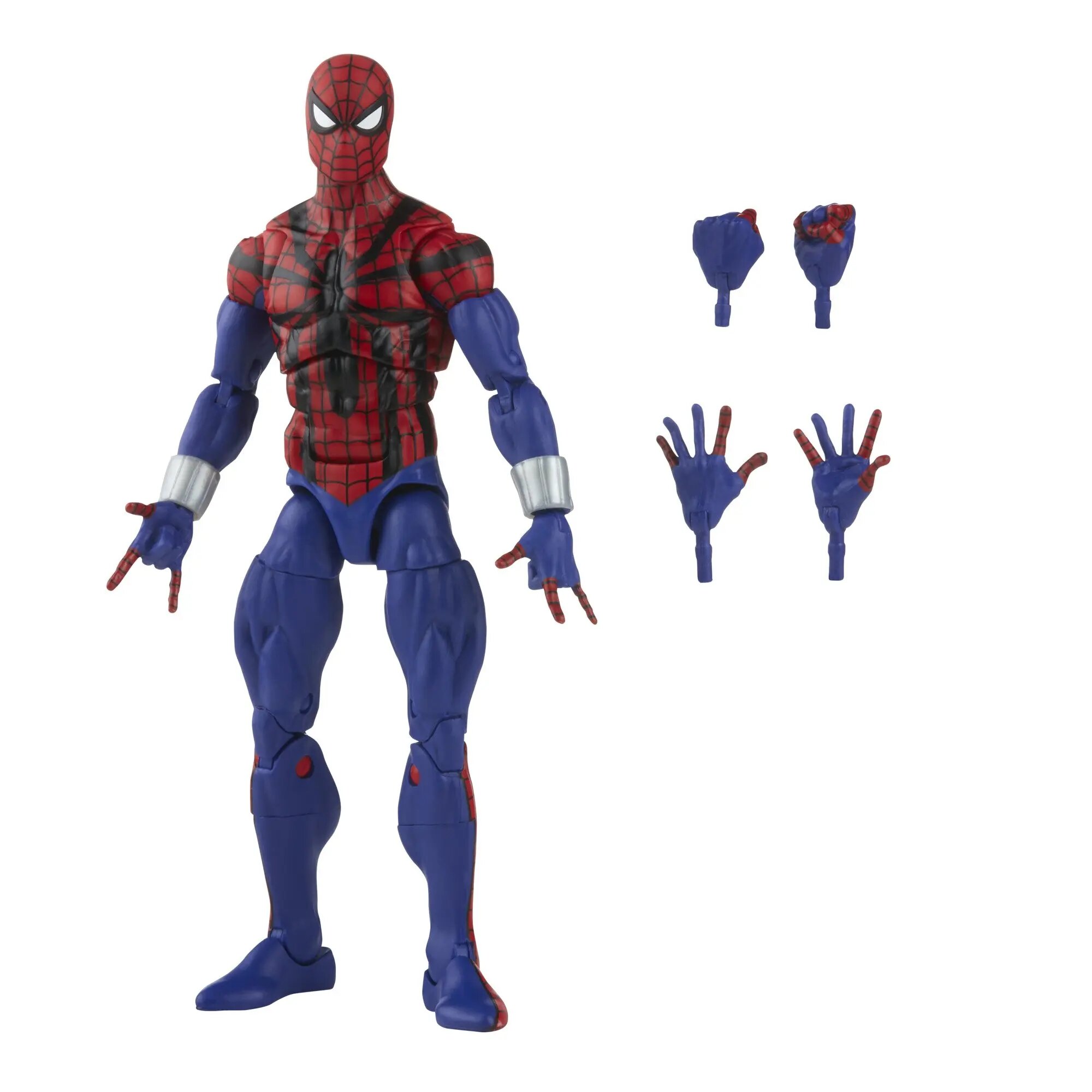 Фигурки героев мультфильма Hasbro Marvel Legends, классические фигурки в стиле ретро бен Райли, Черный Человек-паук, Броня MK1, симбиот, Веном, 6 дюймов, игрушки