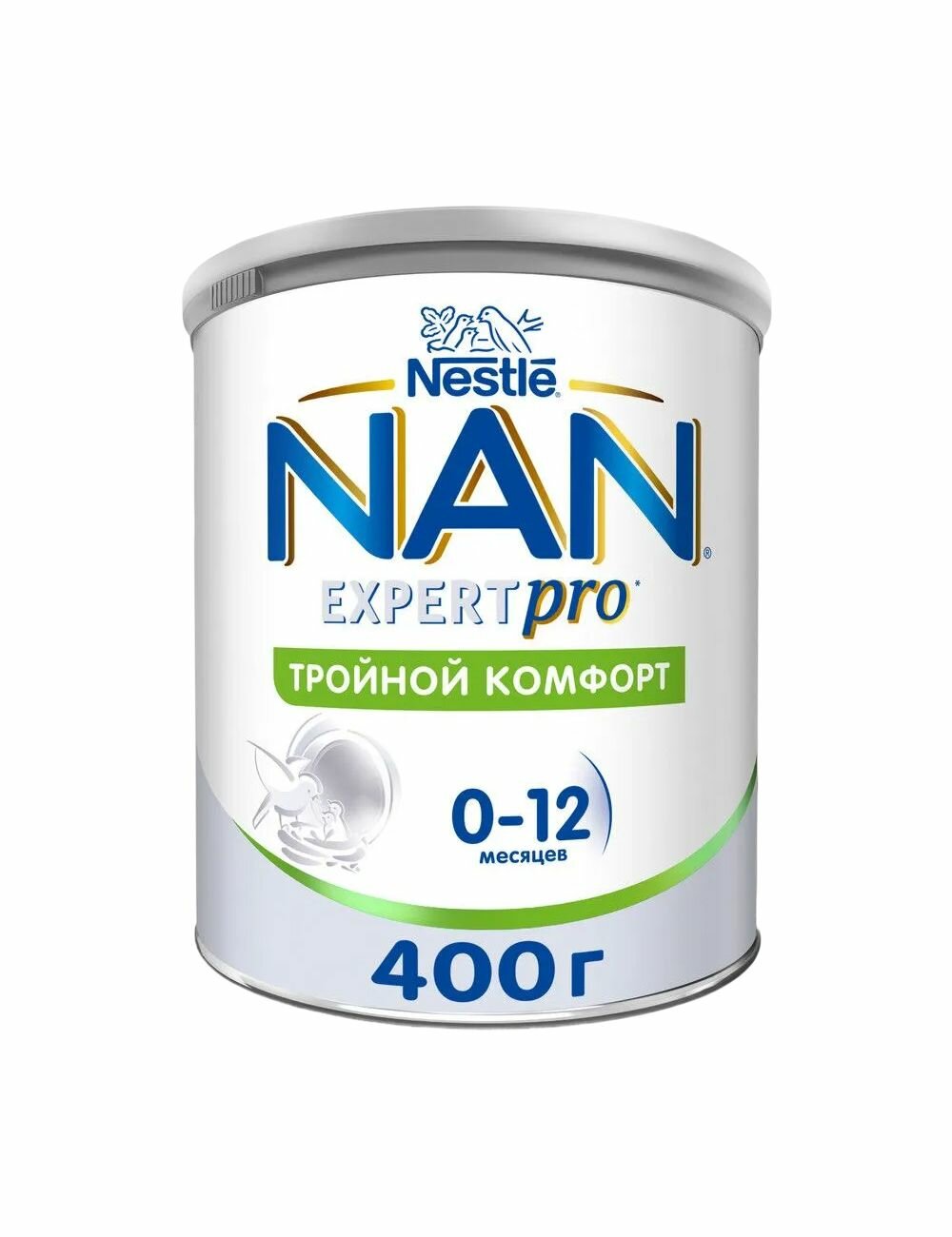 Детская смесь Nestle NAN ExpertPro Тройной комфорт, с рождения 400г 1шт