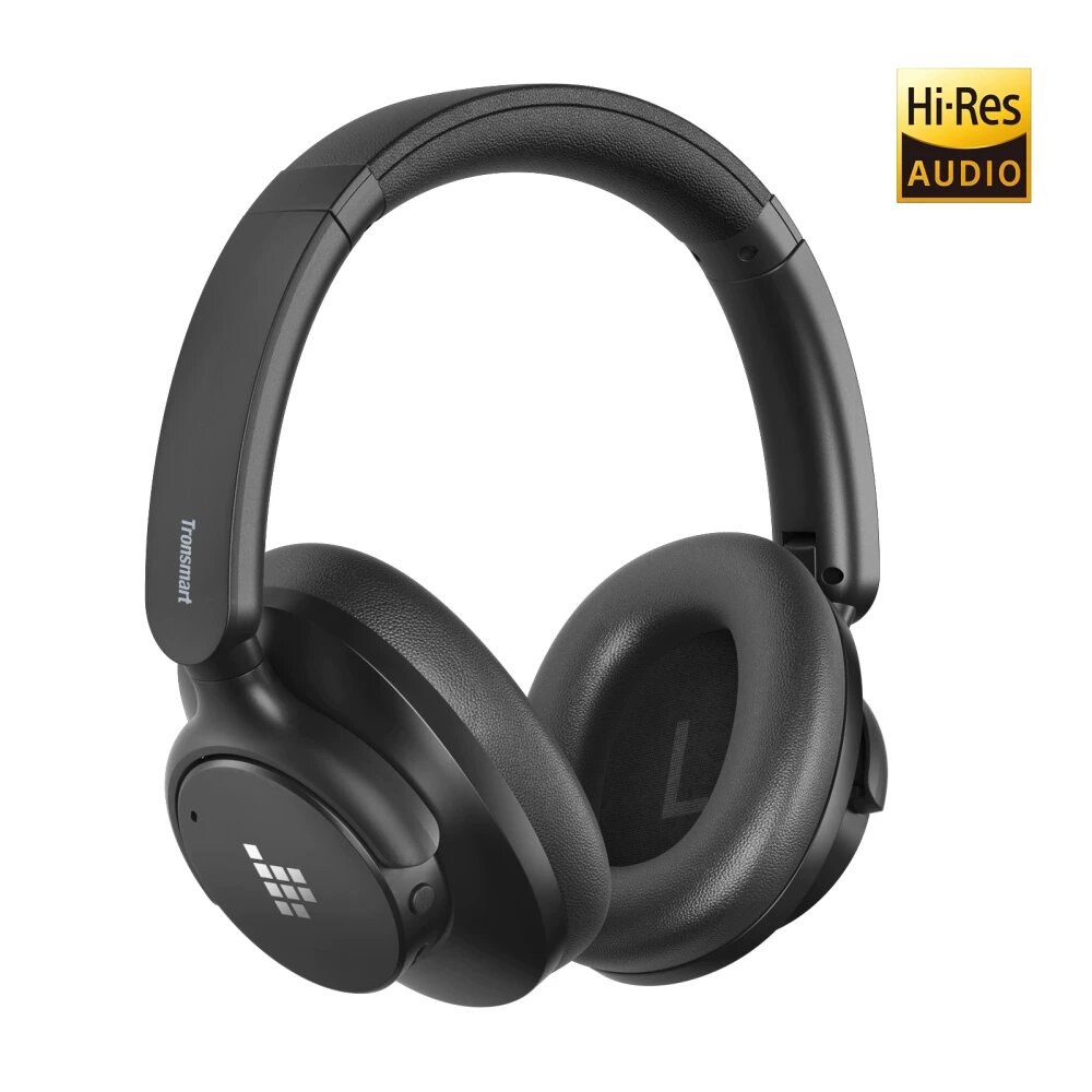 Tronsmart Sounfii Q20S беспроводные Bluetooth наушники с шумоподавлением ANC, Hi-Res аудио для спорта, черные