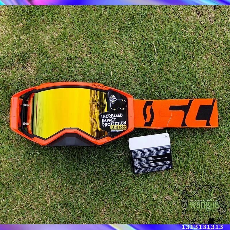 Стильные мотоочки SCOTT с защитой UV400, бестселлер для мотокросса, ATV и эндуро
