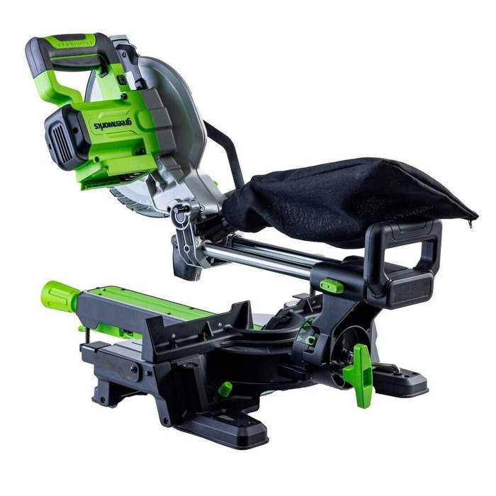 Пила торцовочная GreenWorks GD24MS216 1501707UA