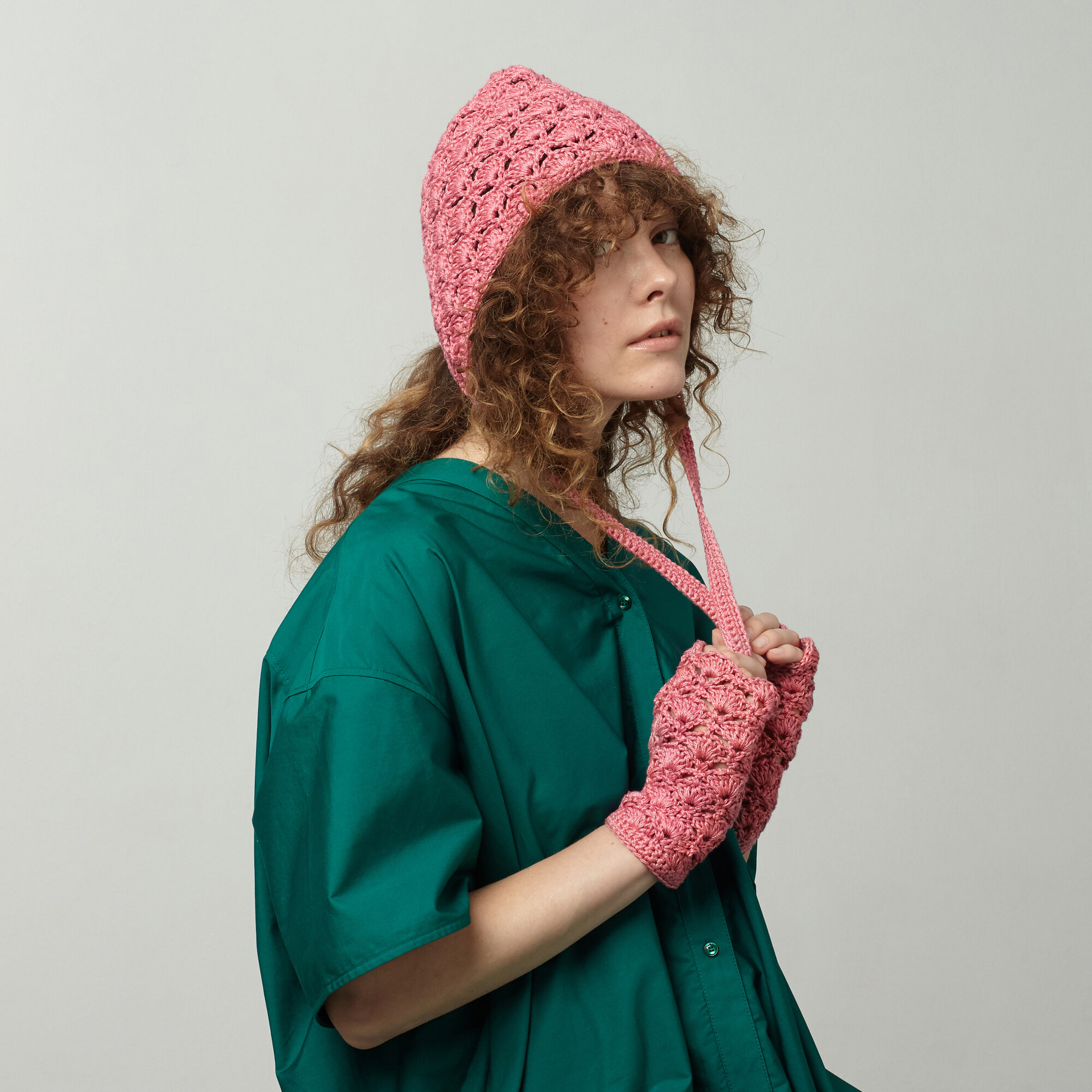 Чепчик Check Ya Head для женщин, размер ONESIZE, брусничный — фото 1