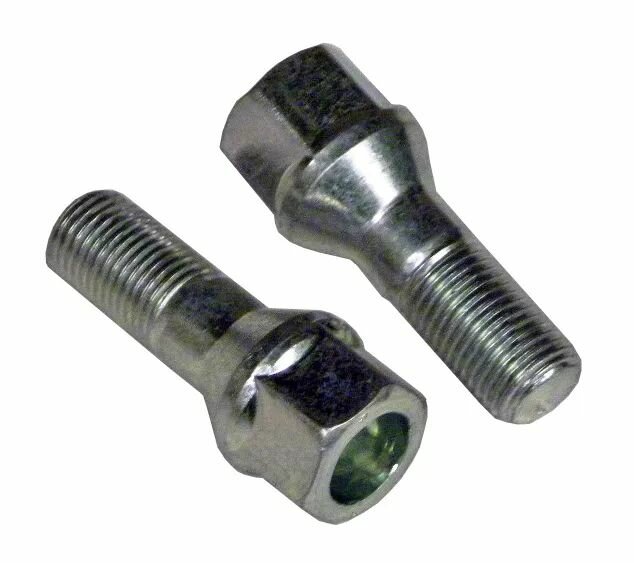 Болт М12х 27х1.25 БелЗАН ВАЗ 2112 колесный конус 17 кл, 20 шт