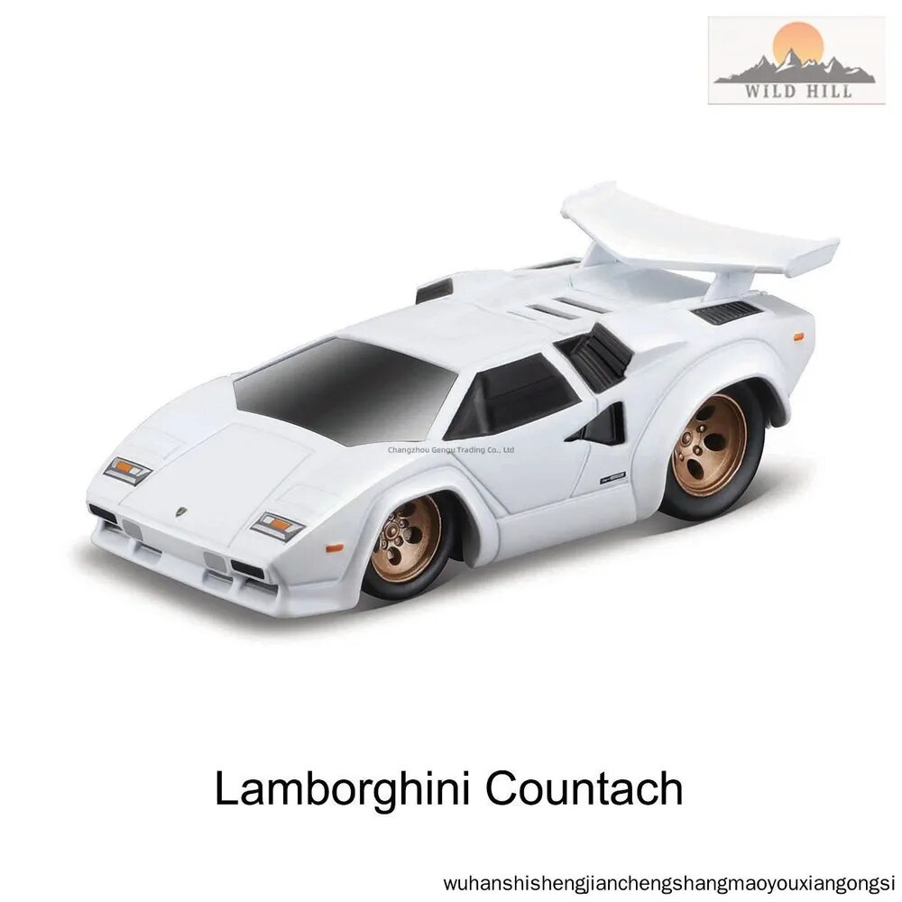 Maisto 1:64 Lamborghini Countach Muscle Machines Статическая литая под давлением модель гоночного автомобиля Игрушки