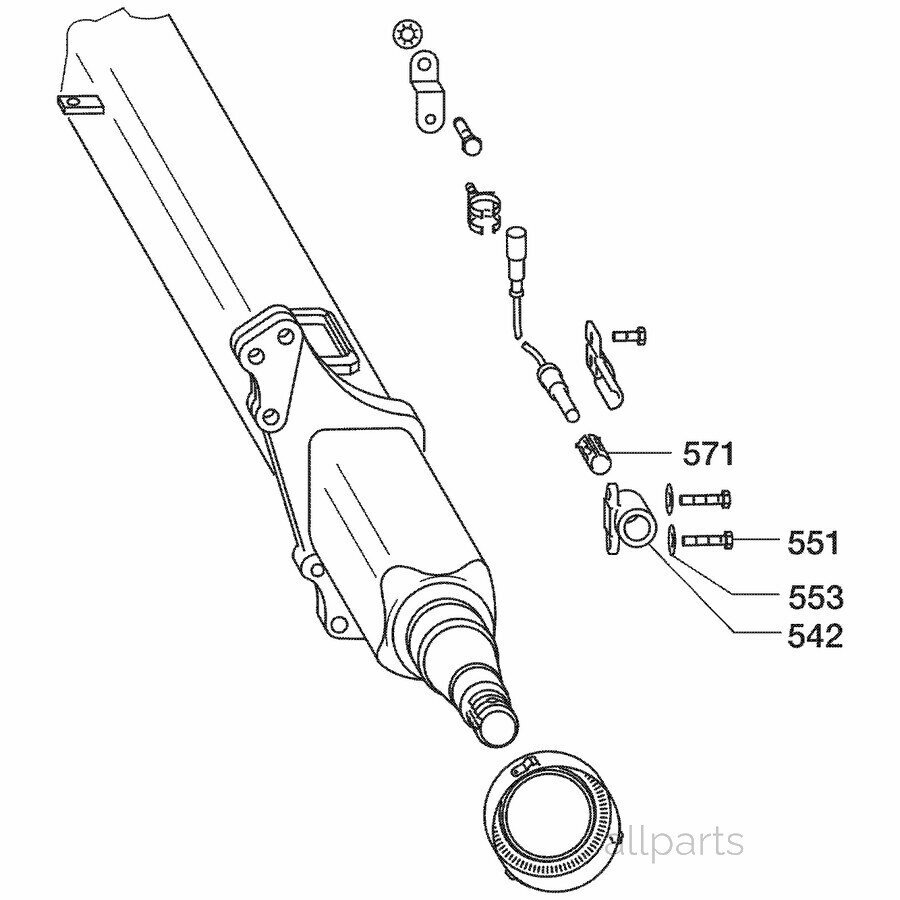 BPW 0980102860 Кронштейн датчика ABS BPW